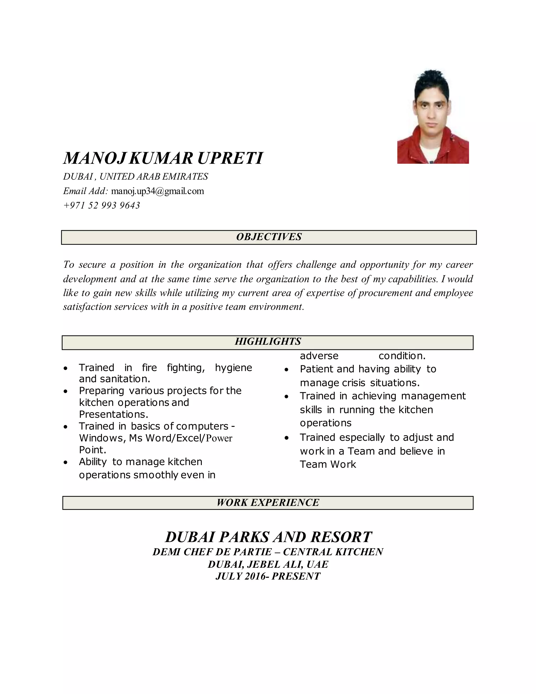 MANOJ KUMAR UPRETI | DOCX