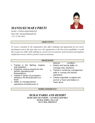 MANOJ KUMAR UPRETI | DOCX