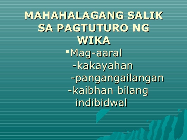 Asignaturang Filipino - vacationeasysite