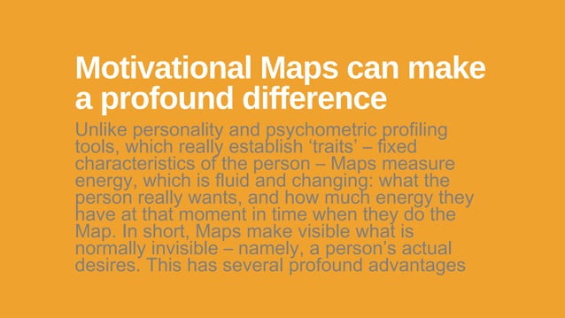 Motivational maps pres latest | PPT