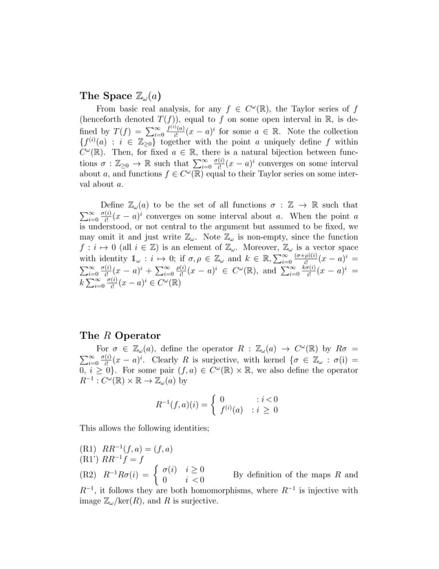 Fractional Calculus A Commutative Method On Real Analytic Functions Pdf