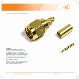 Guide to High Vacuum and UHV technology available from Allectra | PDF