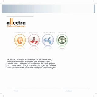 Guide to High Vacuum and UHV technology available from Allectra | PDF