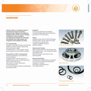 Guide to High Vacuum and UHV technology available from Allectra | PDF