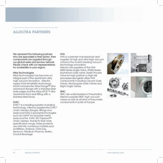 Guide to High Vacuum and UHV technology available from Allectra | PDF