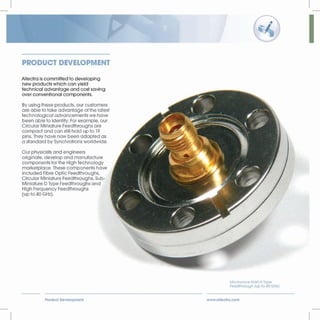 Guide to High Vacuum and UHV technology available from Allectra | PDF