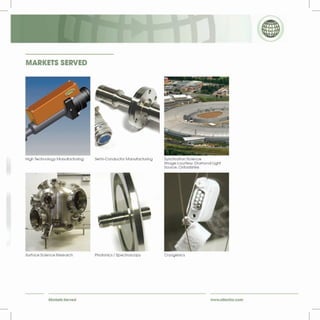 Guide to High Vacuum and UHV technology available from Allectra | PDF