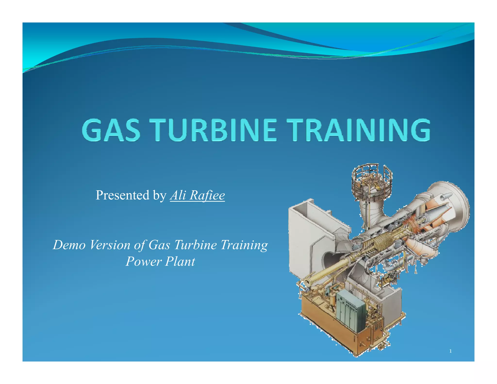 Gas Turbine Training Power Point -Sample | PDF