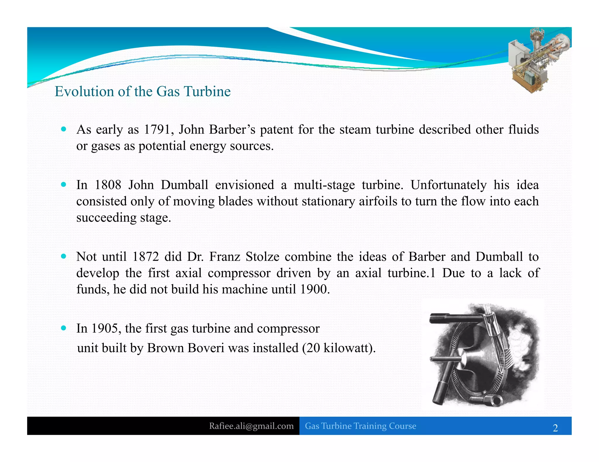 Gas Turbine Training Power Point -Sample | PDF