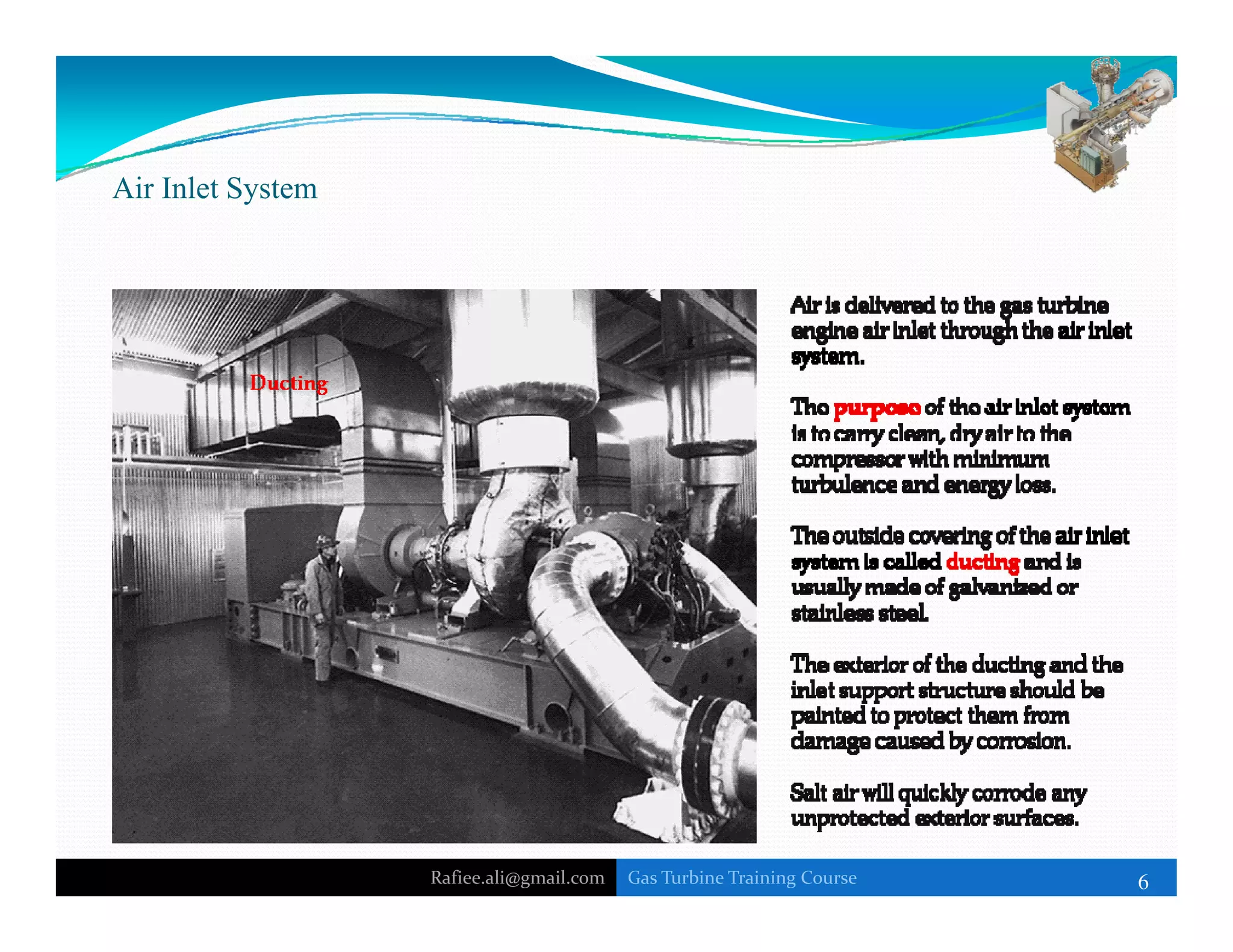 Gas Turbine Training Power Point -Sample | PDF