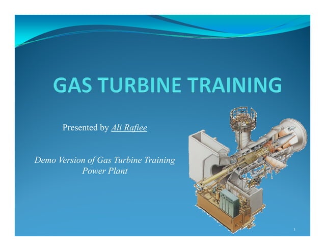 Gas Turbine Training Power Point -Sample | PDF | Auto Parts | Automotive
