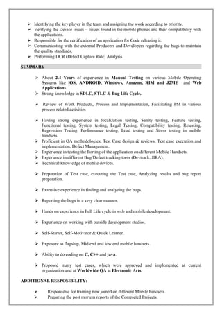 Harsha Teja Profile | DOC