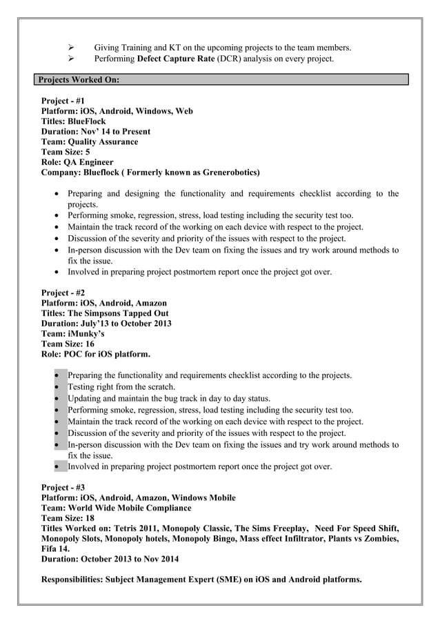 Harsha Teja Profile Pdf 