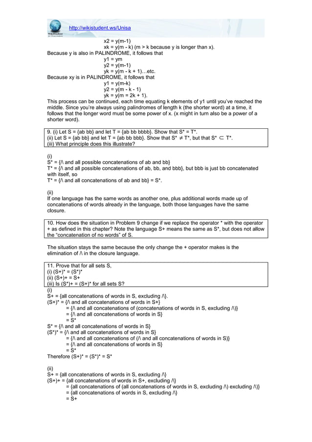 Introduction to Computer theory Daniel Cohen Chapter 2 Solutions | PDF