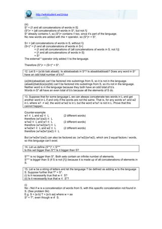 Introduction to Computer theory Daniel Cohen Chapter 2 Solutions | PDF