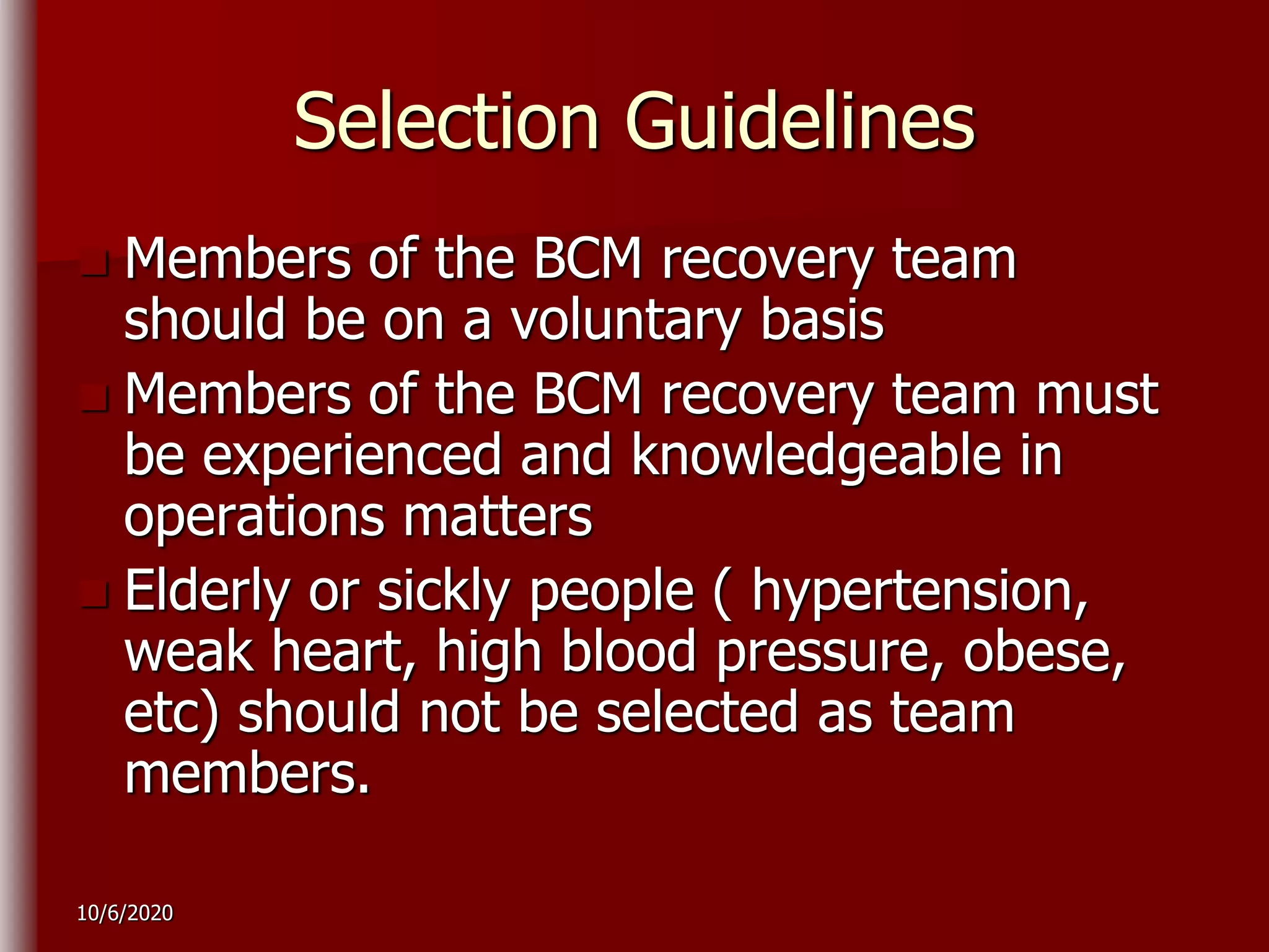 business-continuity-management-awareness-presentation-for-mampu2929 | PPT