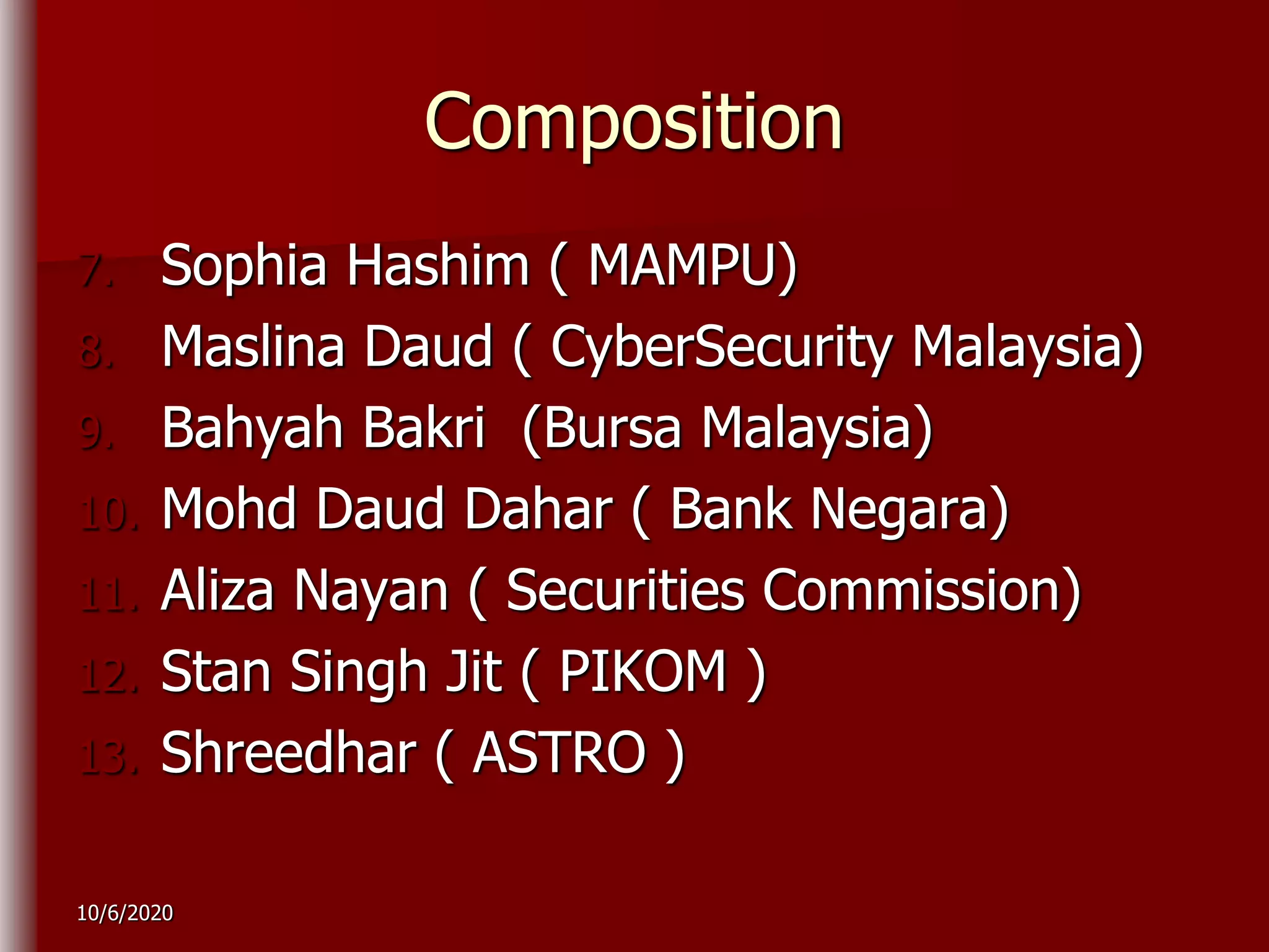 business-continuity-management-awareness-presentation-for-mampu2929 | PPT