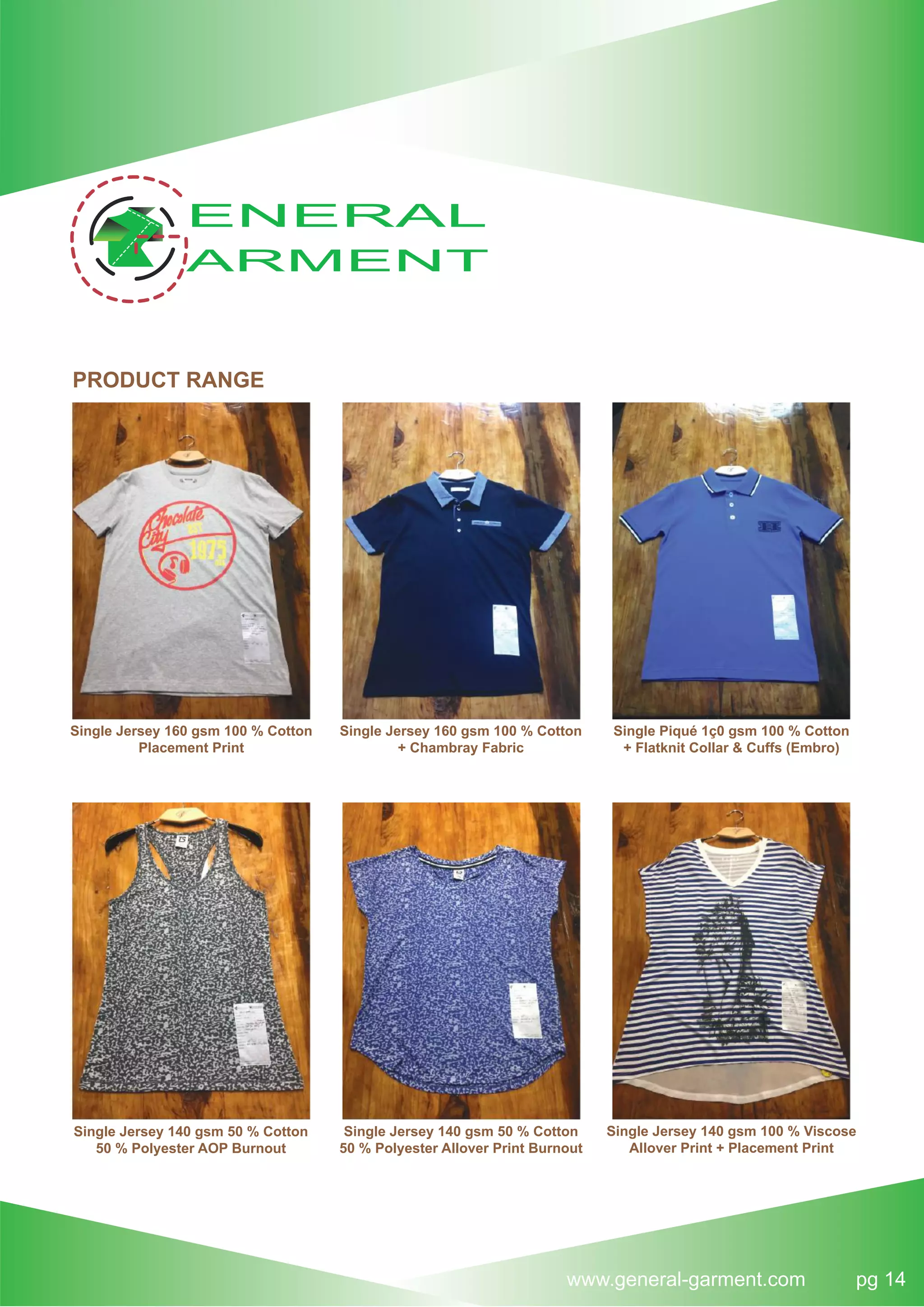 GENERAL GARMENT - COMPANY PROFILE 22.11.16