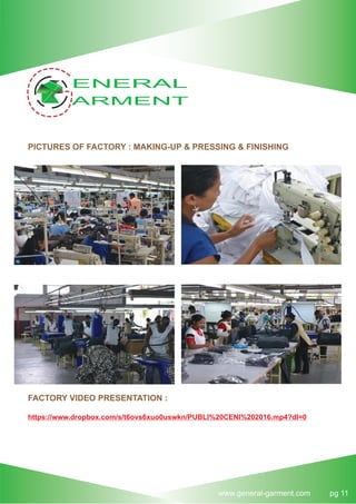GENERAL GARMENT - COMPANY PROFILE 22.11.16