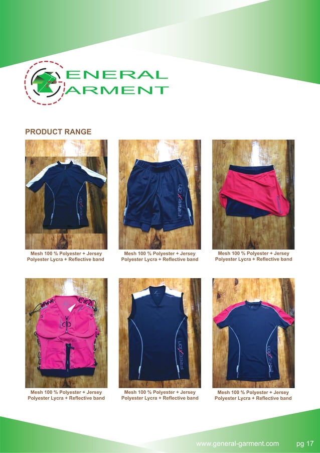 GENERAL GARMENT - COMPANY PROFILE 22.11.16 | Apparel Industry | Industries