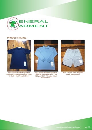 GENERAL GARMENT - COMPANY PROFILE 22.11.16