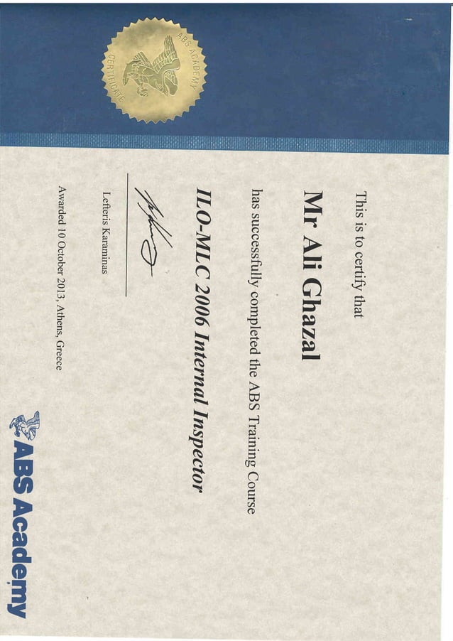 certificats mlc co | PDF