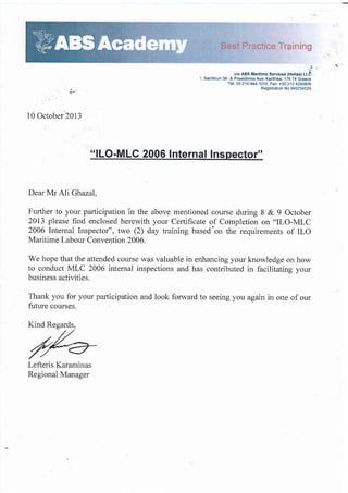 certificats mlc co | PDF