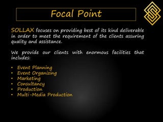 SOLLAX Entertainment Profile | PDF | Marketing and Advertising | Business