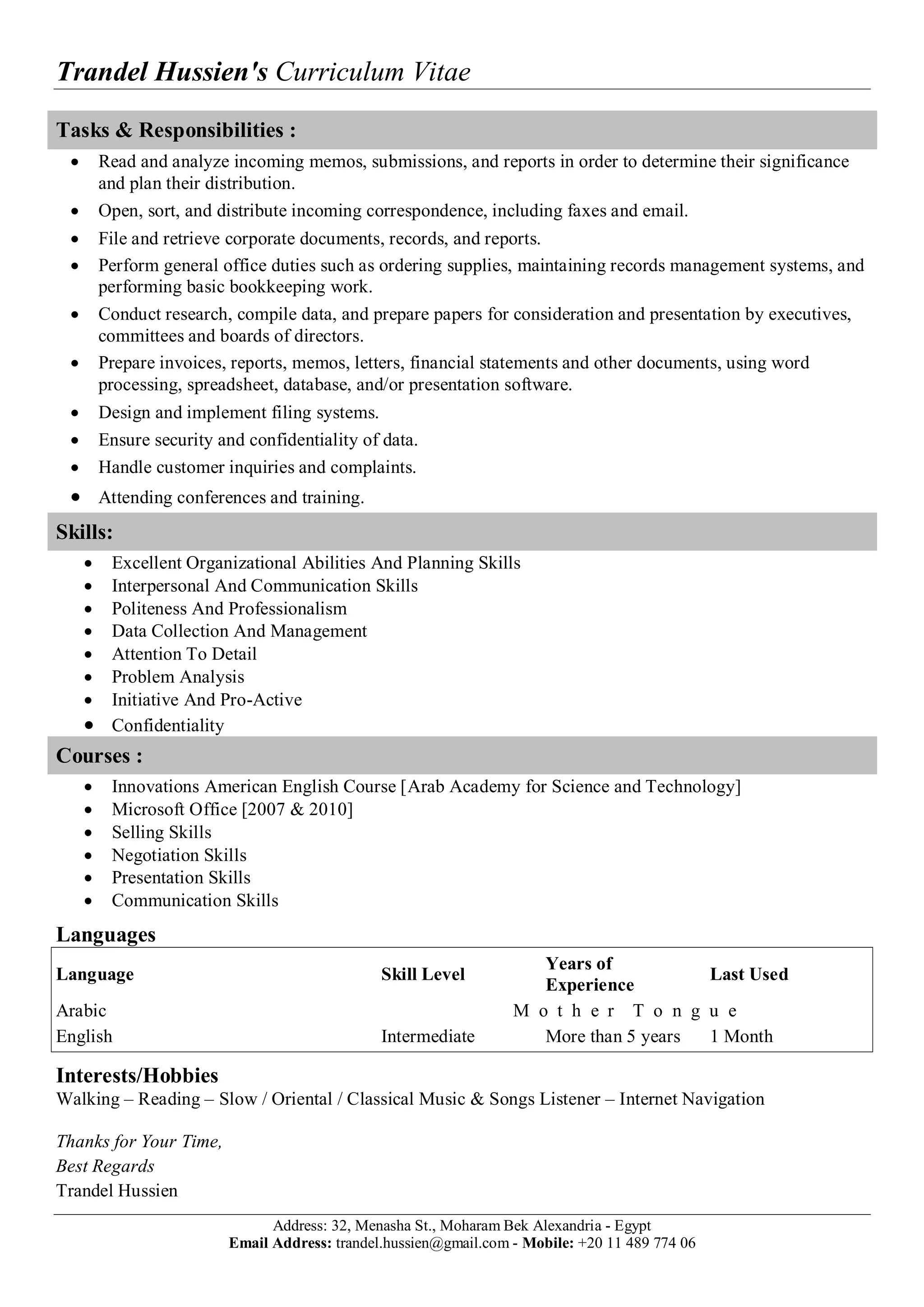 Trandel ECV19042K16 Alex | PDF