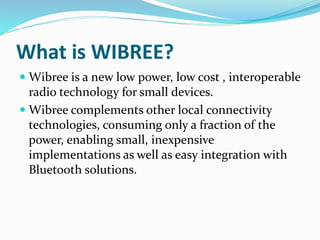 wibree | PPT
