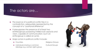 Political Conflict | PPTX