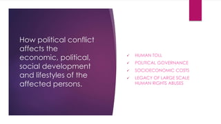 Political Conflict | PPTX