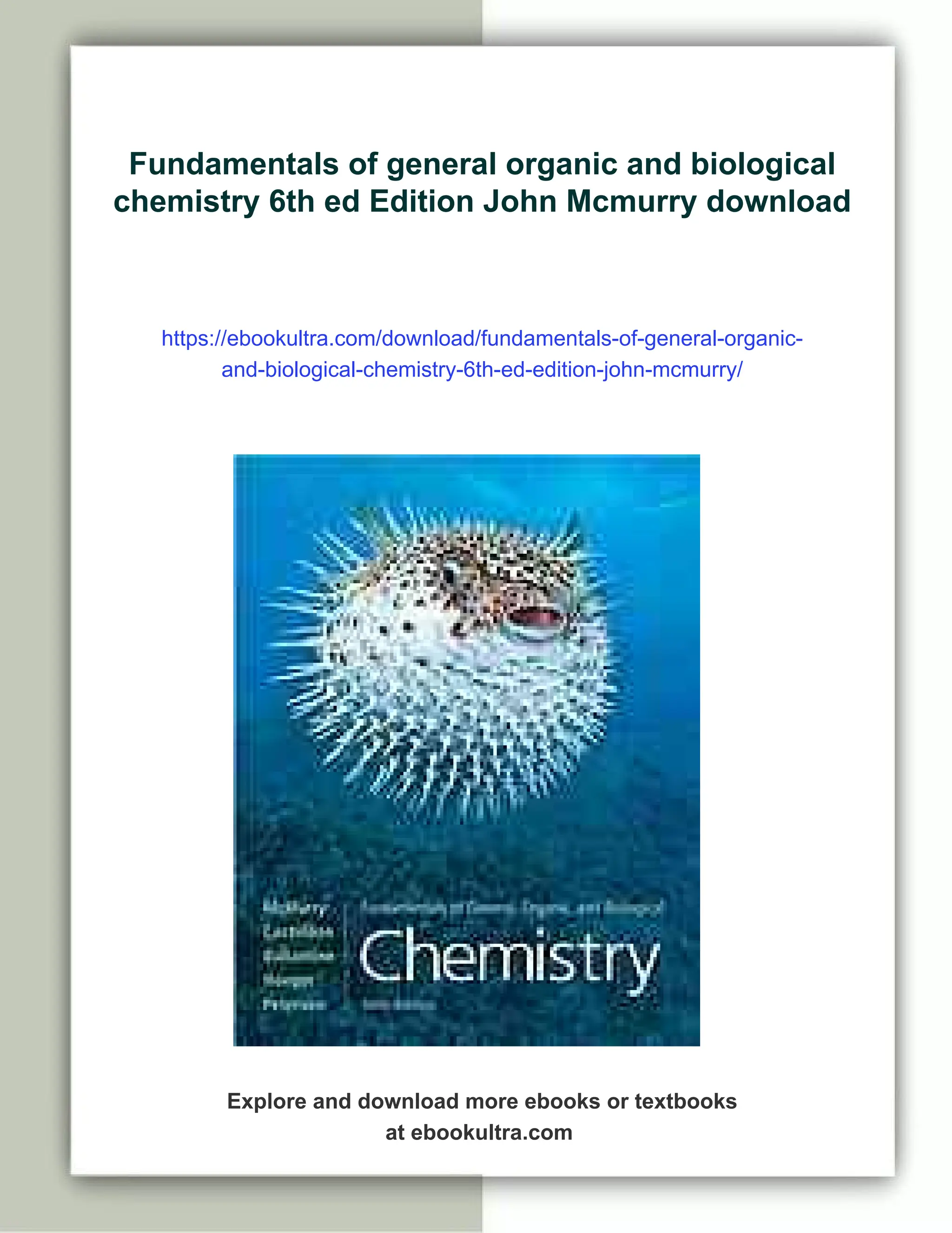 Fundamentals of general organic and biological chemistry 6th ed Edition ...