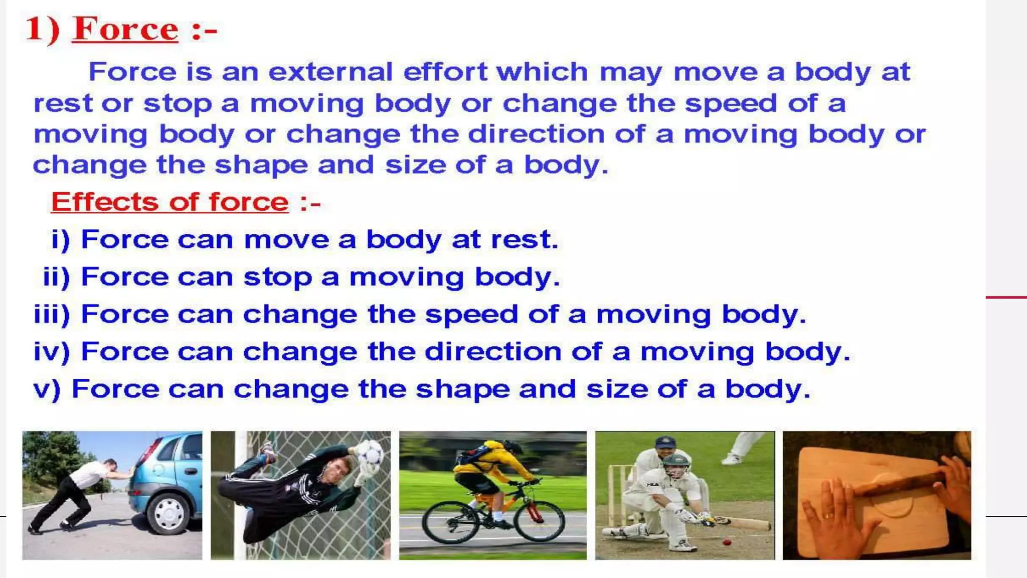 force and laws of motion | PPTX