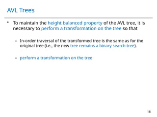 Comprehensive Guide to AVL Trees in Data Structures | PPTX