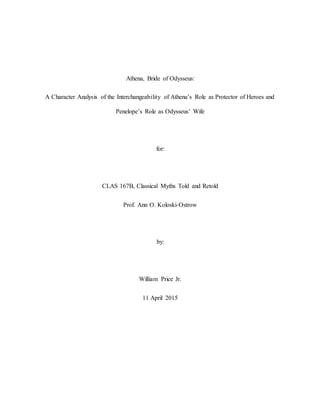 Athena paper rough draft | PDF