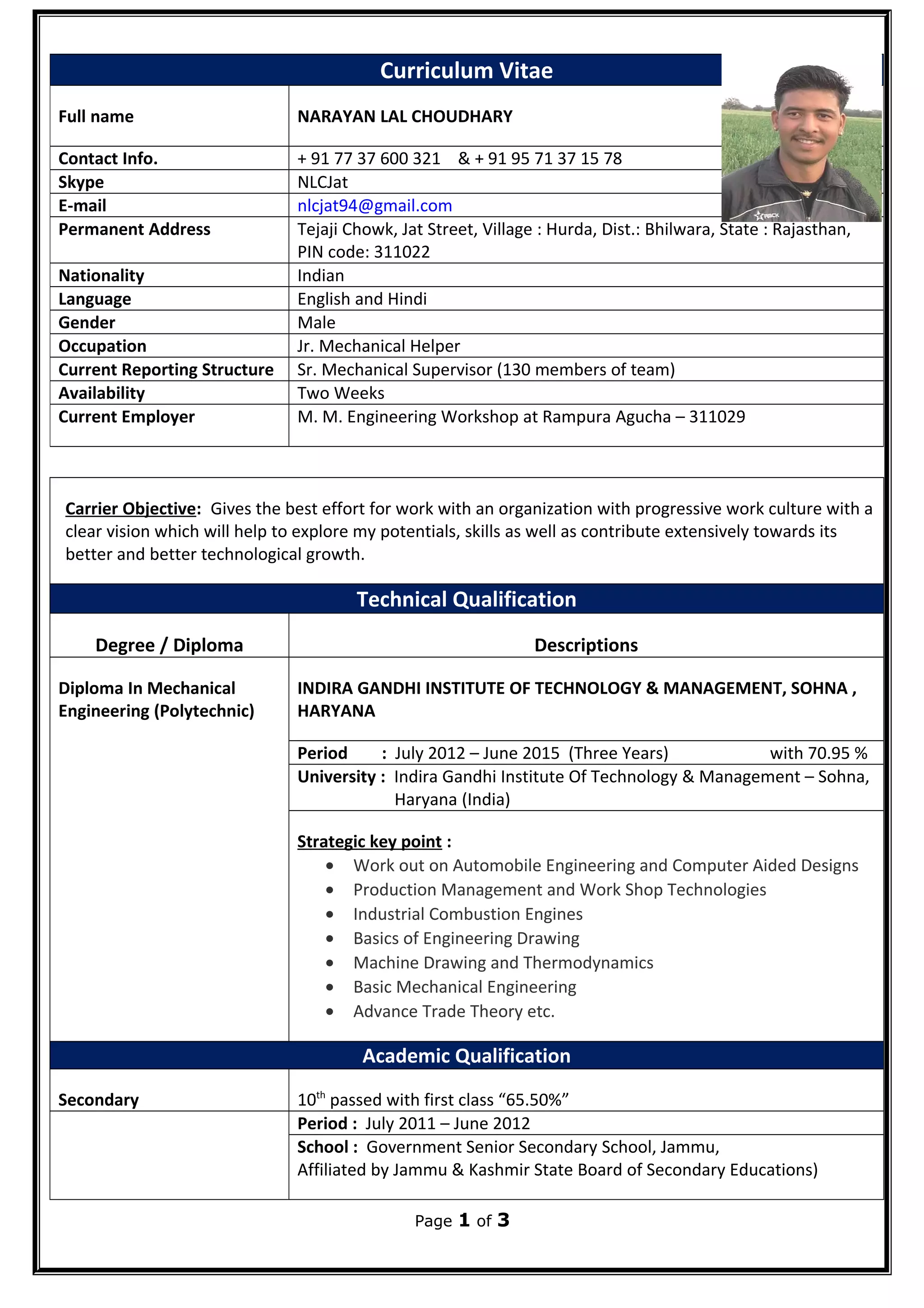 NLC - Updated Resume | DOC