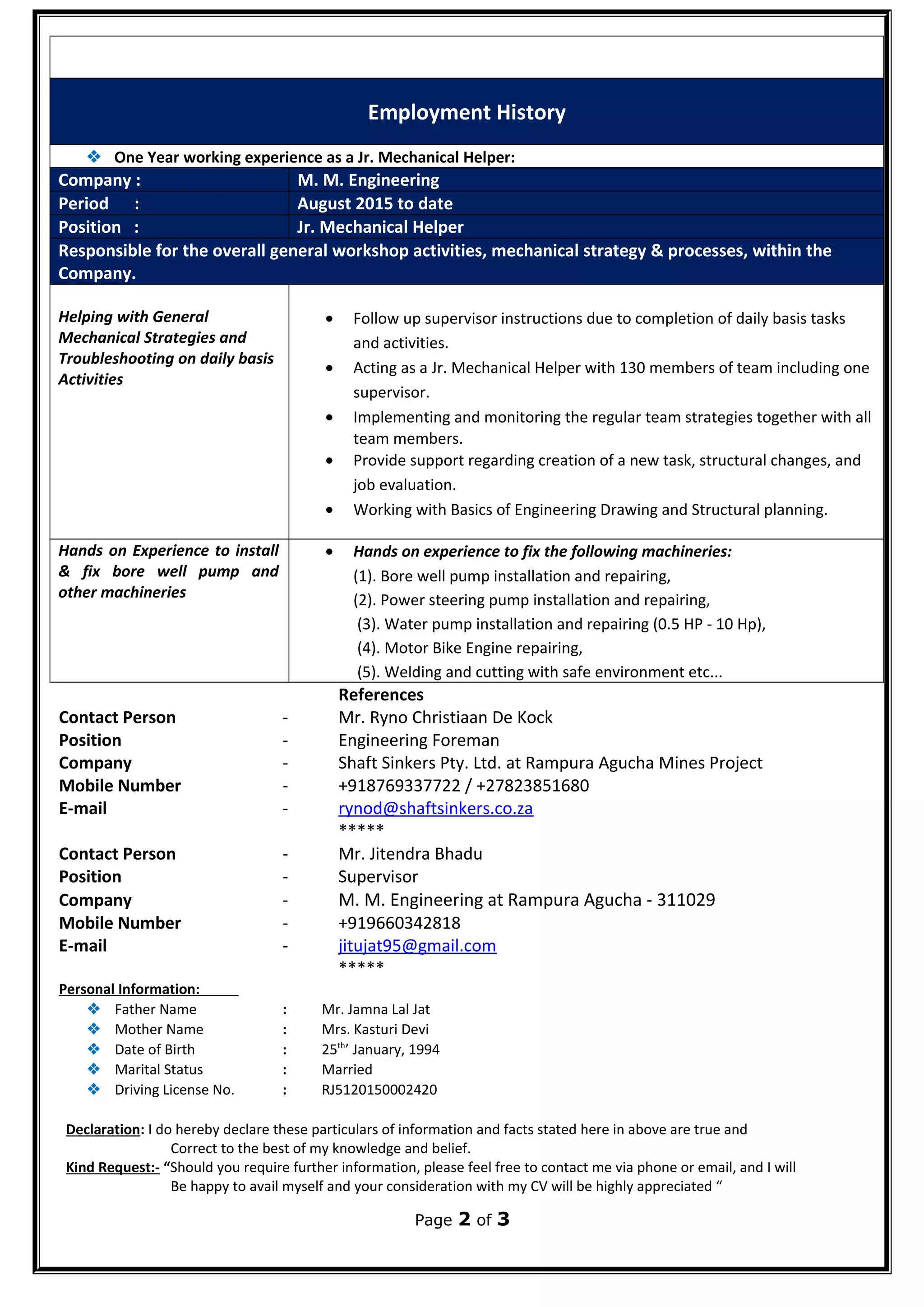 NLC - Updated Resume | DOC