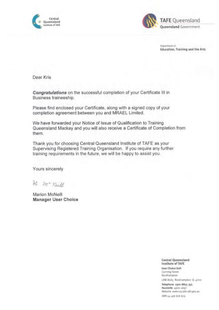 Certificate III in Business | PDF