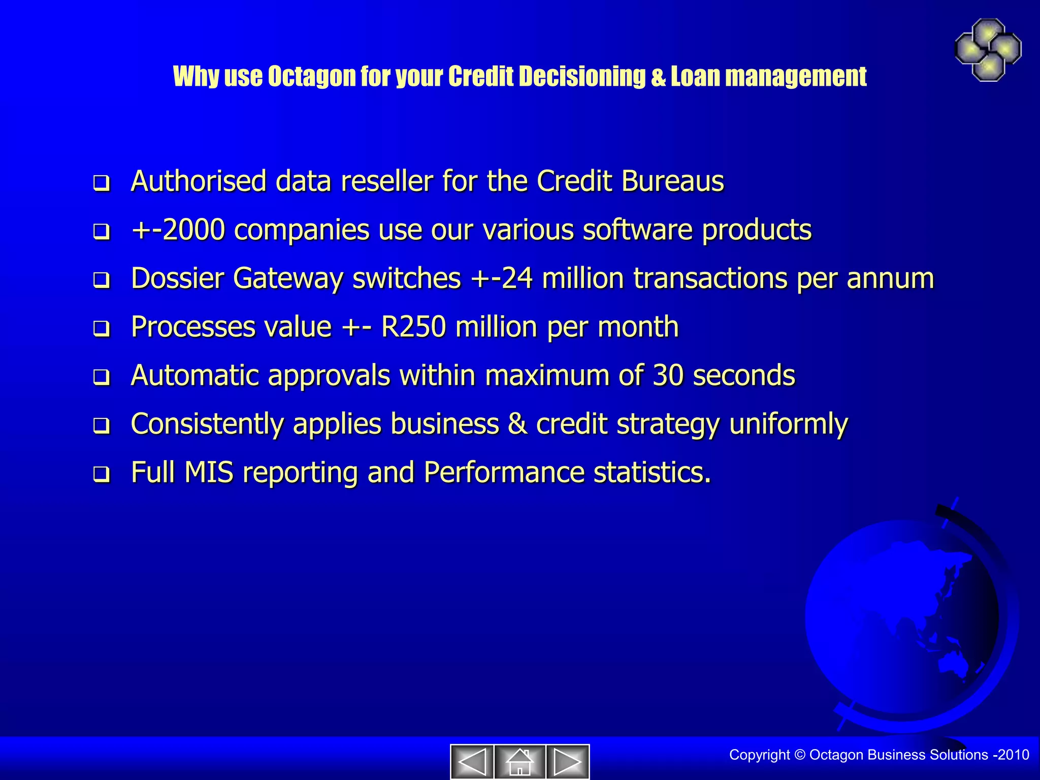 Octagon Frontier LMS 2014 | PPTX