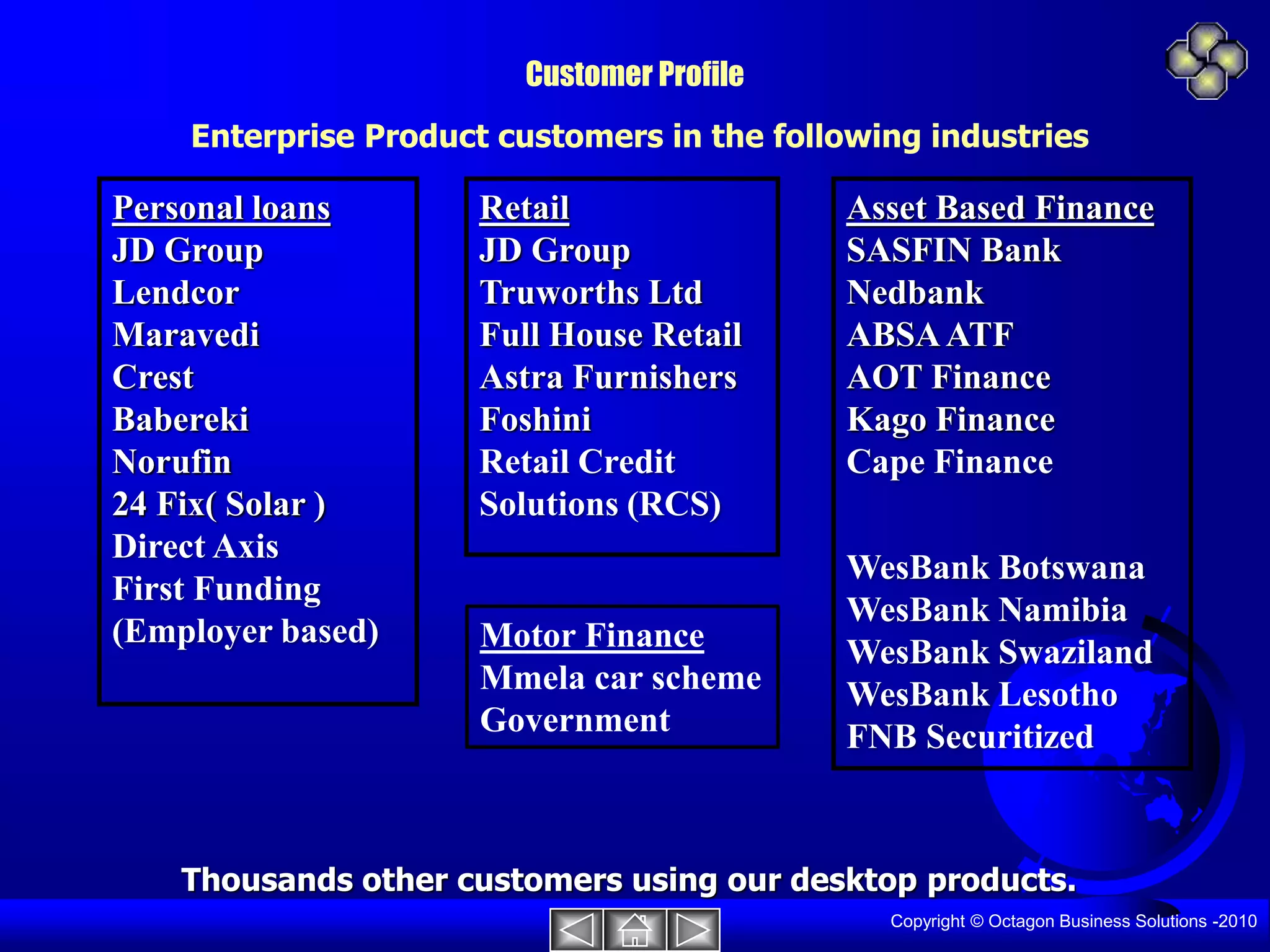 Octagon Frontier LMS 2014 | PPTX