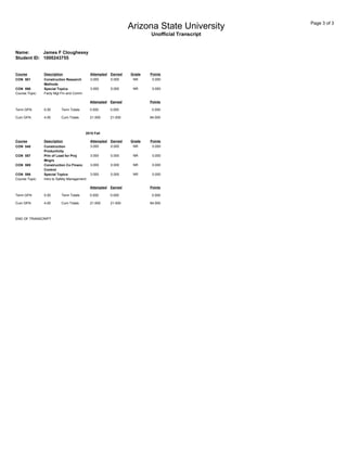 Jim Cloughessy_Un-official transcript | PDF