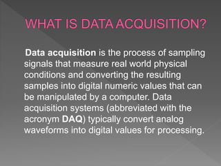 data-acquisition-system-ppt | PPTX