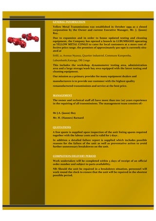 yellow profile congo (1) | PDF