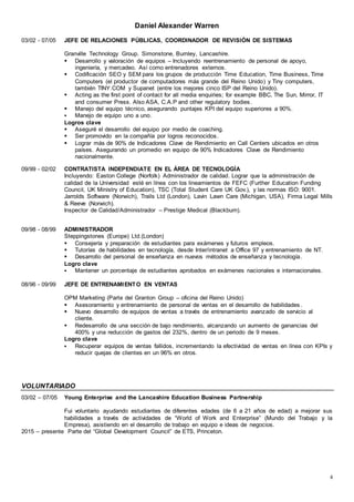 Daniel CV Español | DOCX
