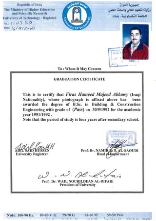 Graduation certificates | PDF