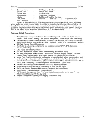 Zieg's_Resume 2016 | PDF
