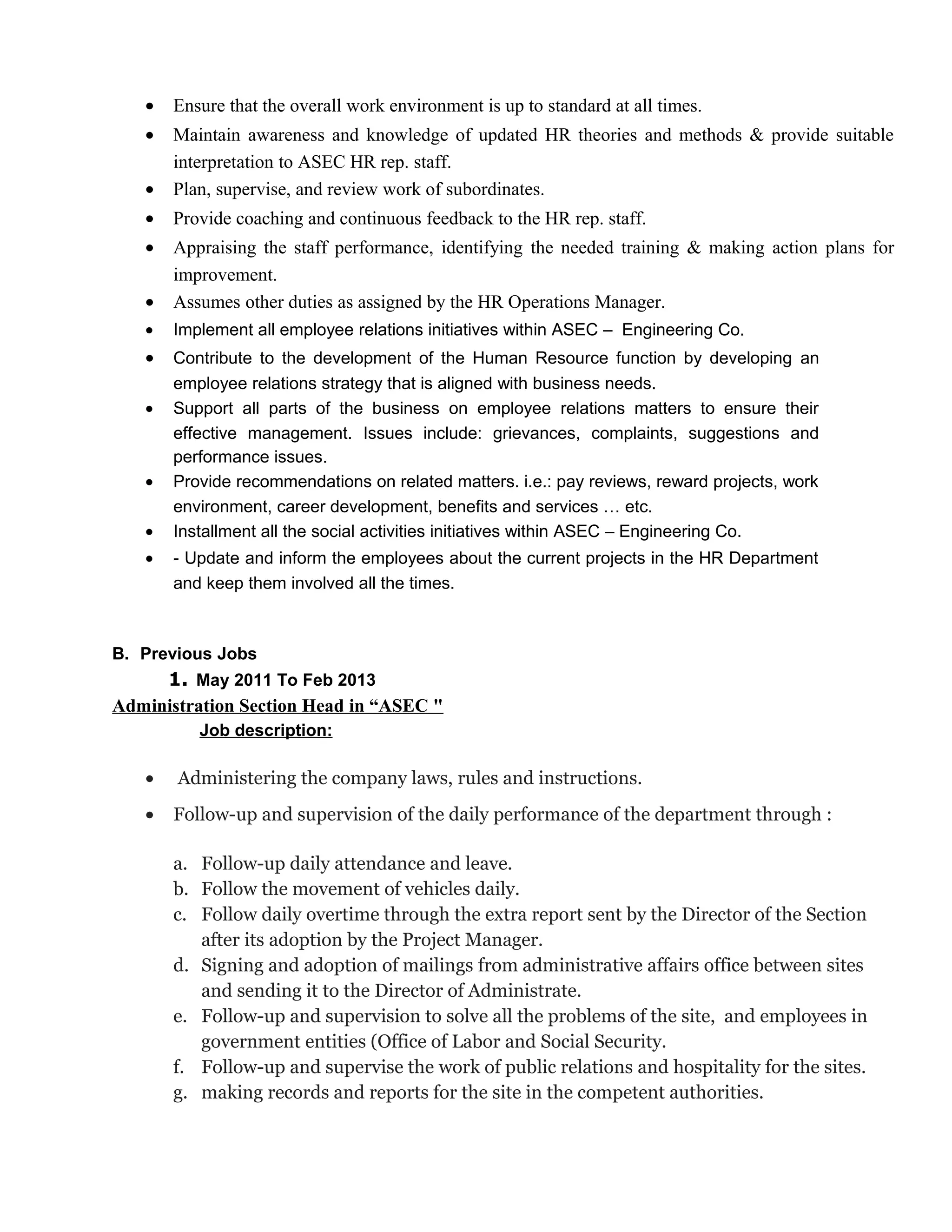 Ahmed Farouk CV - June 2016 | DOC