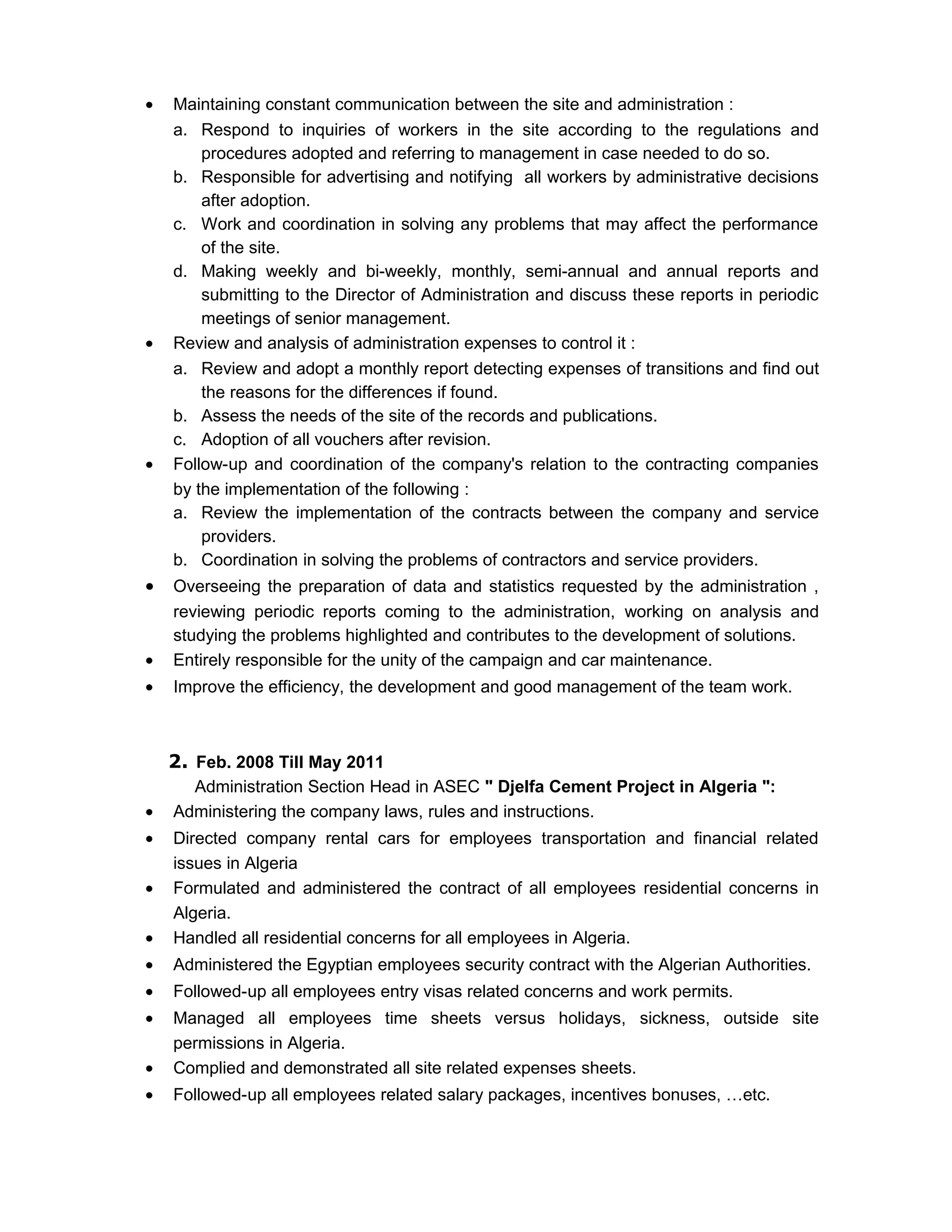 Ahmed Farouk CV - June 2016 | DOC