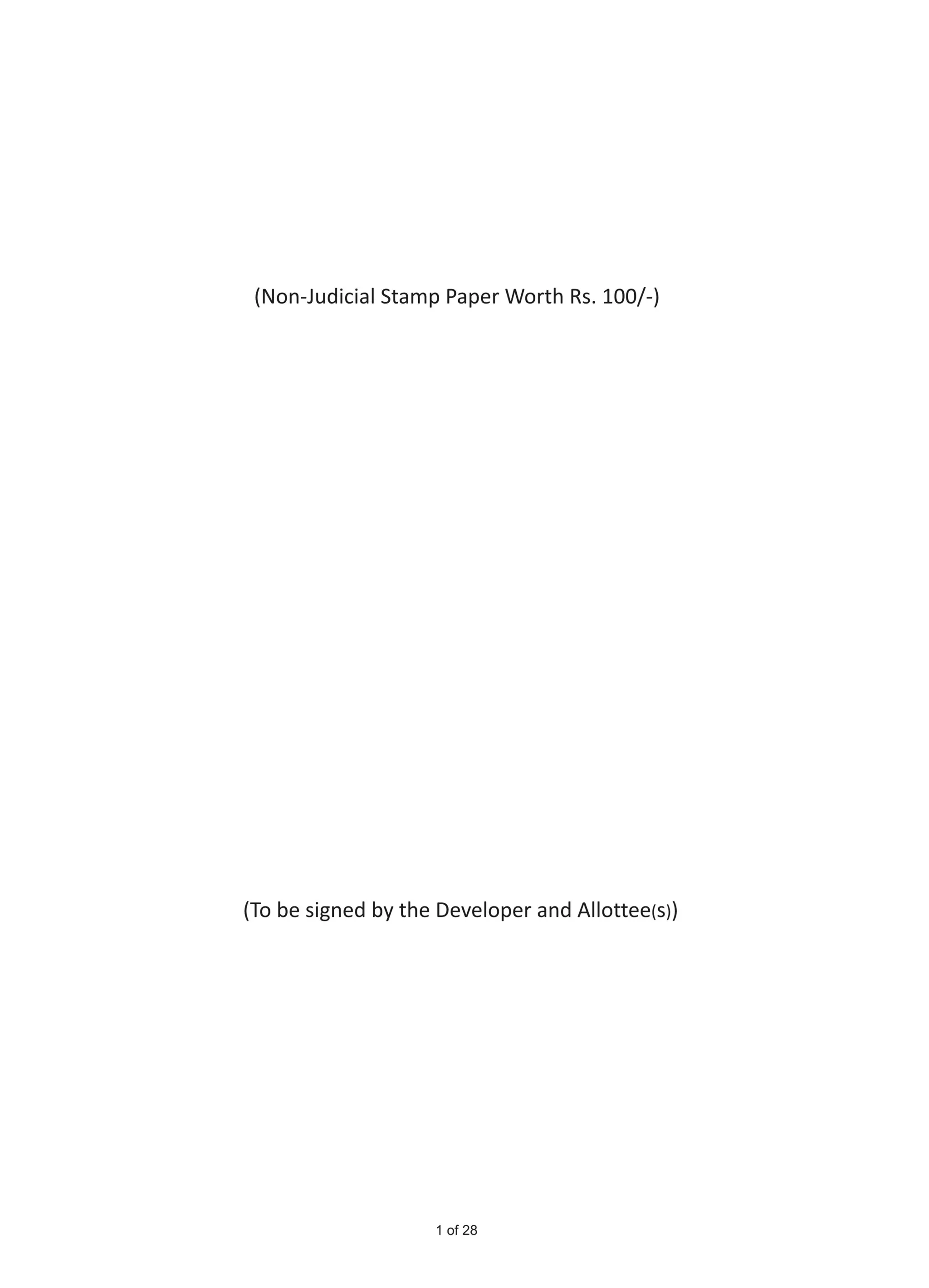 Earth Towne Allotment Letter | Earth Infrastructures Limited | PDF